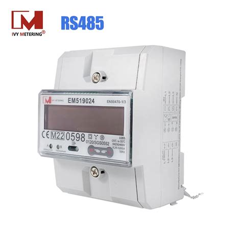 3 Phase Modbus RTU Multi Tariff Bi Directional IR RS485 Energy Meter RS485 Meter And Three Phase