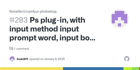 Ps Plug In With Input Method Input Prompt Word Input Box Will Disappear Chinese · Issue 283