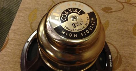 沈浸在音樂之中 貓窩工坊drc 老jensen同軸喇叭單體