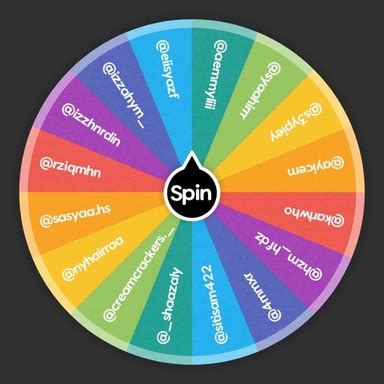 Lucky Draw Spin The Wheel App