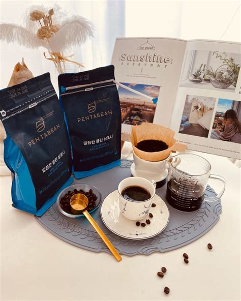 스페셜티 원두 커피 심포니 추천 핸드드립 방법 드립커피 내리는법 콜롬비아 과테말라 브라질 블렌딩 네이버 블로그