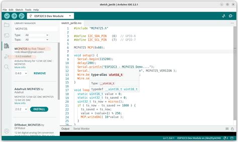 การใชงานโมดล MCP4725 DAC Digital to Analog Converter IoT Engineering Education