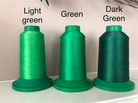 Thread Color Chart Etsy Uk