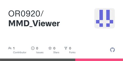 Github Or0920mmdviewer