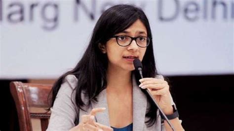 Bjp Demands Dcw Chiefs Removal After Court Orders Framing Of Charges
