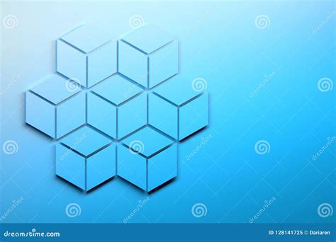 Large Hexagon Made Of Seven Smaller Hexagons Composed Of Rhombuses