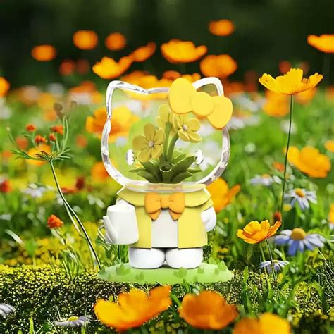 Mighty Jaxx Sanrio Hello Kitty And Flowers Series Cute Blind Box Tabletop Decoration To Give