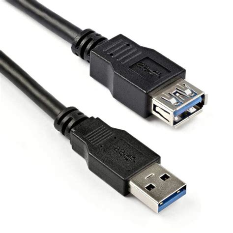 Cable Extensor Usb 3 0 Generico M H 3m Negro Sistart