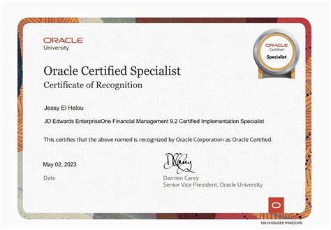 Jessy El Helou On Linkedin Oracle Oraclecertified 19 Comments