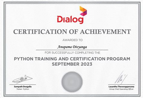 Anupama Divyanga On Linkedin Successfully Completed Python Training