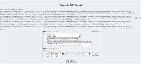 zabbix pdf report not working zabbix forums