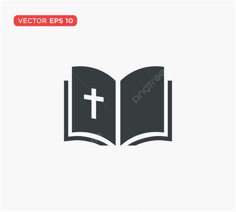 성경 책 아이콘 벡터 일러스트 레이 션 신앙 종이 도서관 Png 일러스트 및 벡터 에 대한 무료 다운로드 Pngtree