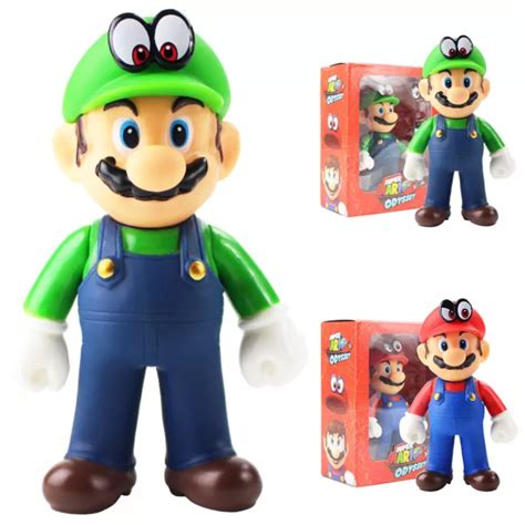 Super Mario Bros Bowser Luigi Koopa Yoshi Maker Odyssey Action Figure