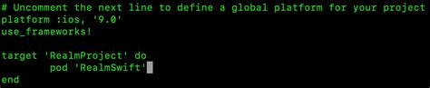 how to add cocoapods to project smash swift