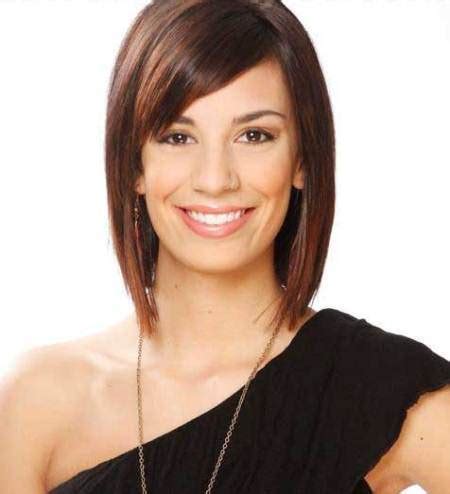 Different Long Bob With Bangs