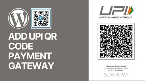 how to add upi qr code payment gateway for woocommerce wordpress website store for free mi