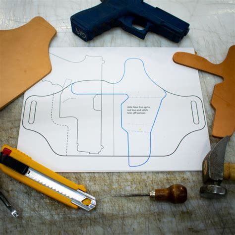 752 Venger 0 Degree Holster Patterns 1911 Edc Leather