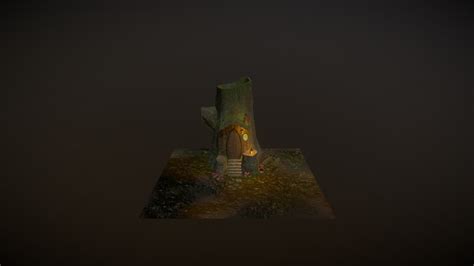 Treehouse 3d Model By Ivayla Ivaylapanayotova04 D0de021 Sketchfab