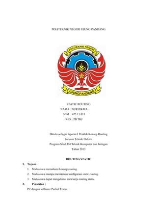 Static Routing PDF