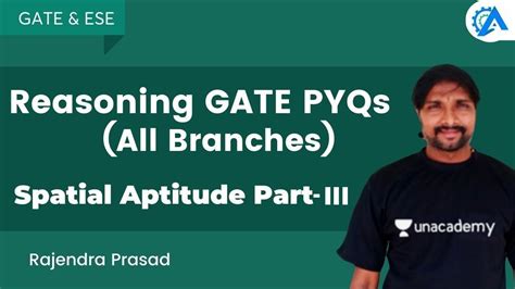 reasoning gate pyqs all branches spatial aptitude part iii rp sir civil unacademy youtube
