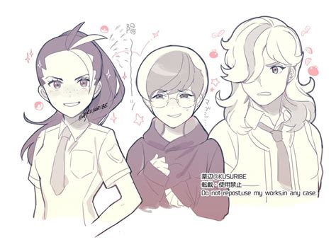 Nemona Arven And Penny Pokemon And More Drawn By Kusuribe Danbooru