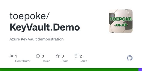 Github Toepokekeyvaultdemo Azure Key Vault Demonstration