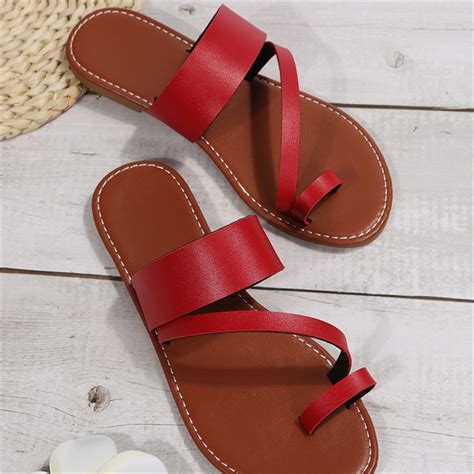 Eczipvz Women Shoes Womens Sandals Bohemia Summer Beach Flats Beaded