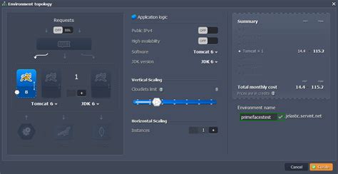 how to deploy primefaces applications into jelastic cloud virtuozzo