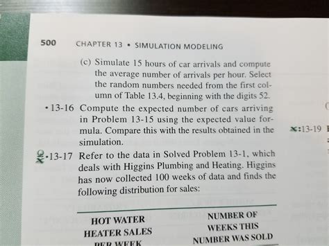 500 Chapter 13 Simulation Modeling C Simulate 15