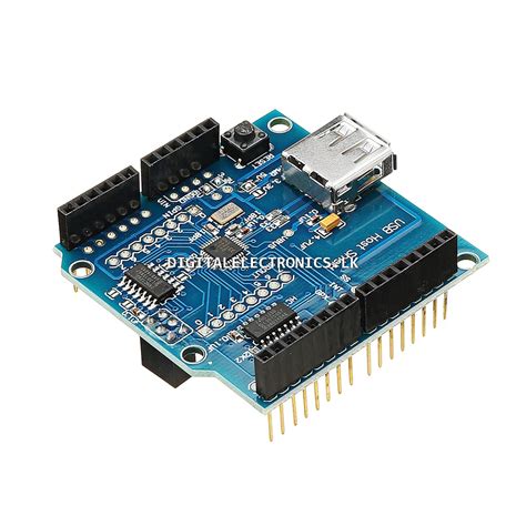 USB Host Shield For Arduino Digitalelectronics Lk