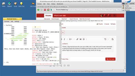 Introduce Yourself Tell Us Who You Are And Why You Chose FreeBSD
