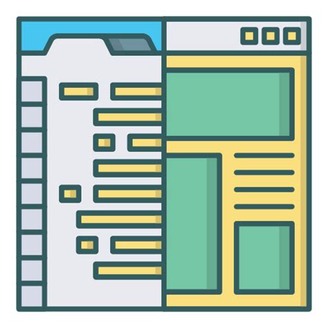 Source Code Edt Im Lineal Color Icon