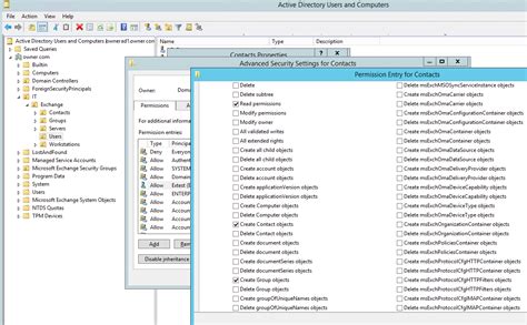 Active Directory Response 00000005 Secerr Dsid 03152612 Problem 4003 Insuffaccessrights