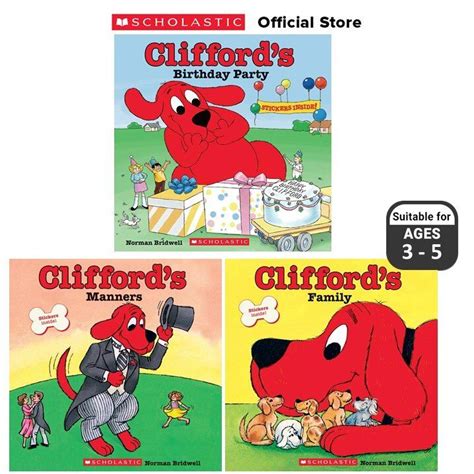 Scholastic Clifford Classic Story Set 3 Books Hktvmall 香港最大網購平台