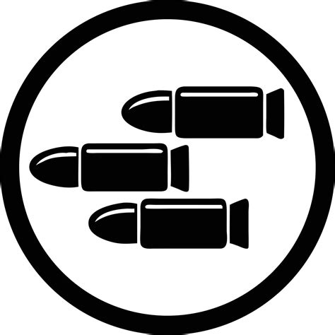 Bullets In A Circle Icon 64873138 Vector Art At Vecteezy