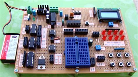 Experimenters Board For Enhanced Mid Range Pic Microcontrollers