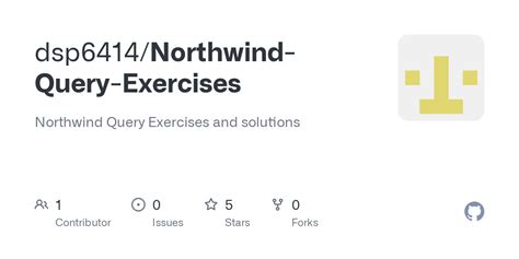 GitHub Dsp6414 Northwind Query Exercises Northwind Query Exercises
