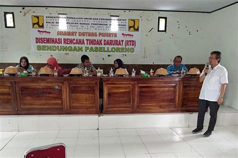 Sosialisasi Rencana Tindak Darurat Bendungan Passeloreng
