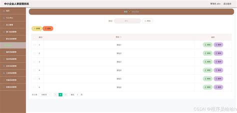0128 基于springboot的中小企业人事管理系统附源码 Csdn博客