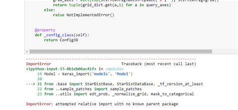 3d stardist error when executing jupyter notebook for 3d model