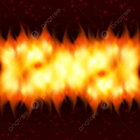Fire Background Flowing Glowing Template Vector Flowing Glowing