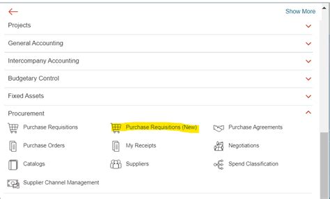How To Add Procurement Card Attribute In New Responsive Self Service Procurement Application