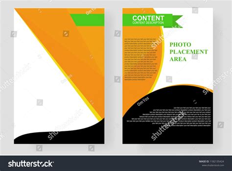A4 Size Proportional Size Blank Template Stock Vector Royalty Free 1182135424 Shutterstock