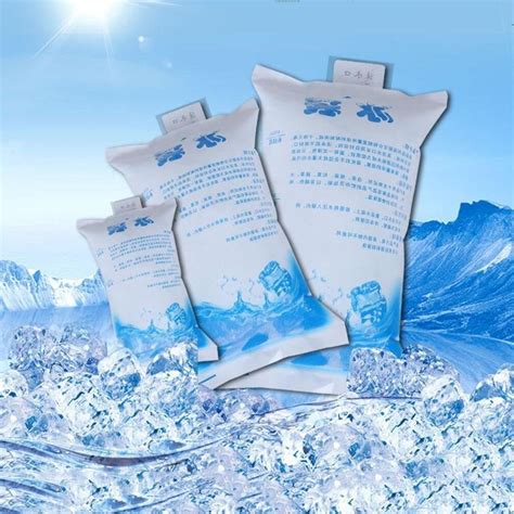 Торбичка с лед за многократна употреба Водна инжекция Удебелена ...