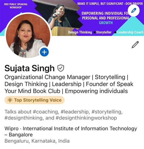 Sujata Singh On Linkedin Topvoice Topstory Storytelling Storytellingforbusiness