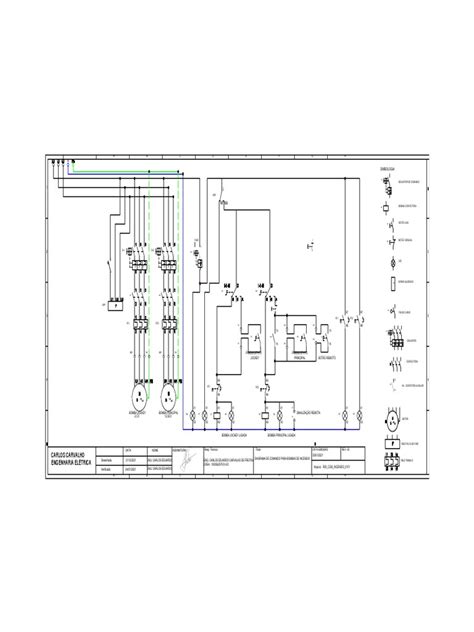 Comando Para Duas Bombas De Incêndio Layout1 Pdf Engenharia