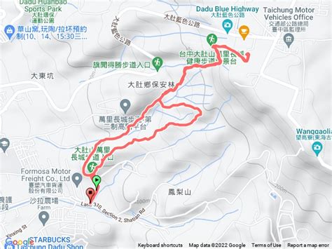 大肚萬里長城登山步道 健行筆記