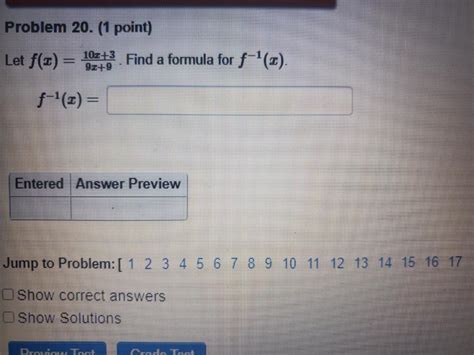 Solved Problem Point Let F T Find A Formula For Chegg