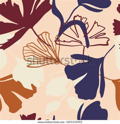 Abstract Trendy Seamless Pattern Random Different стоковая векторная графика без лицензионных