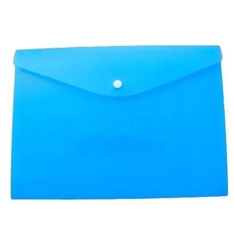 Button File Folder High Quality Plastic Material Hard Cover
